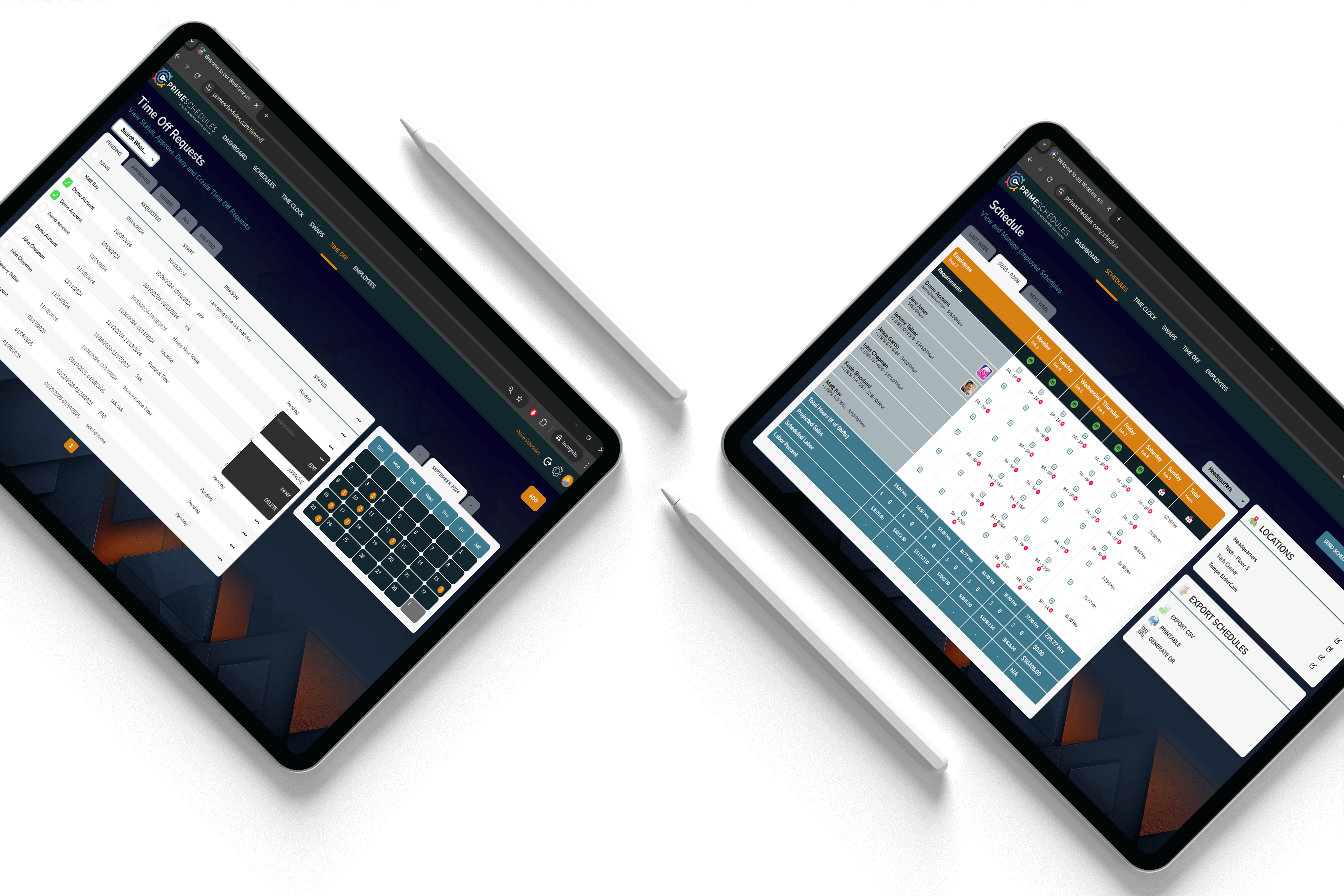 About - Prime Schedules